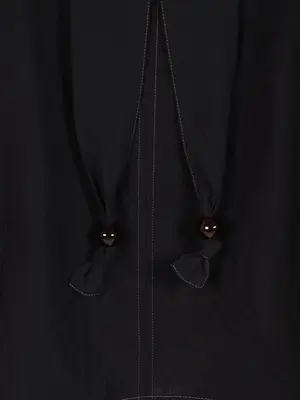 LEMAIRE Scarf Blouse - Black