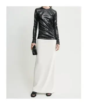 TOTEME Sequin Crew-neck Top