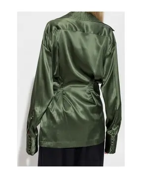 Dries Van Noten Long Sleeve Shirt - Green