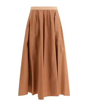 Women's Camel Brown Skirts