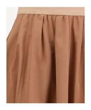 FORTE_FORTE Pleated Taffeta Skirt