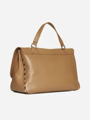 ZANELLATO Postina Daily Twist-lock Medium Tote Bag - Brown