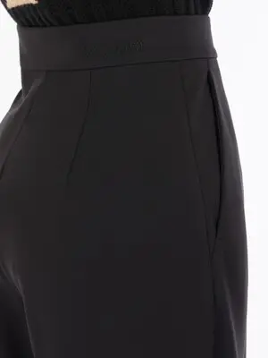 Max Mara Wide Leg Compact Jersey Trousers