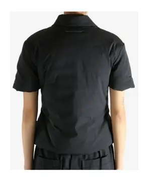 MAISON MARGIELA Padded Polo Top With Chest Pocket
