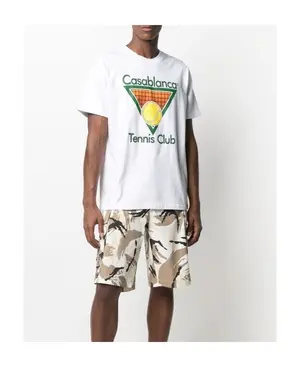 Kenzo Tropic Camo Print Cargo Shorts - Multicolor