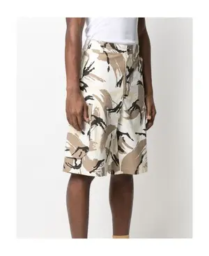 Kenzo Tropic Camo Print Cargo Shorts - Multicolor