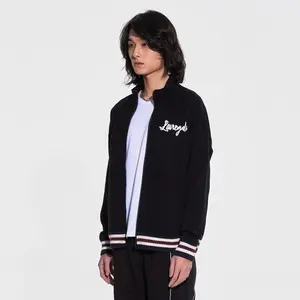 LIUREGALI Logo & Graphic Print Zip-up Jacket
