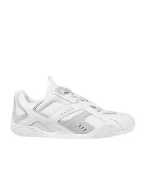 Versace Galaxia Lace-up Sneakers - White