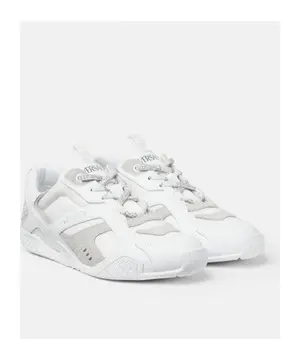 Versace Galaxia Lace-up Sneakers - White