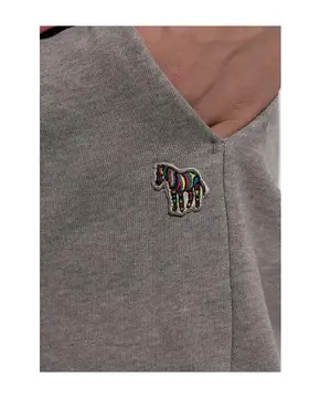 Paul Smith Zebra Patch Drawstring Jogging Pants - Gray