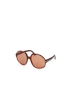 TOM FORD Geometric Frame Sunglasses