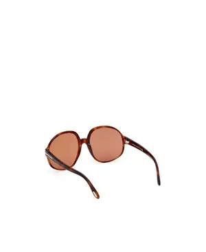 TOM FORD Geometric Frame Sunglasses