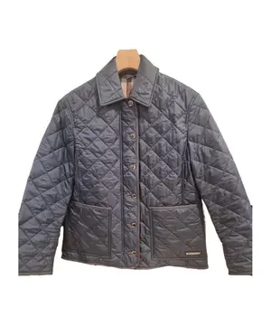 Burberry Quilted Cotton Jacket With Classic Collar - No
