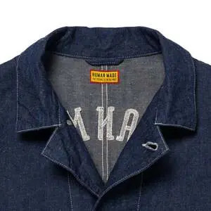 HUMAN MADE Collared Long-sleeved Denim Jacket