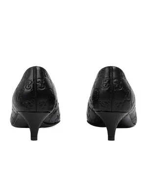 Gucci Horsebit Detailed Pointed-toe Pumps - Black