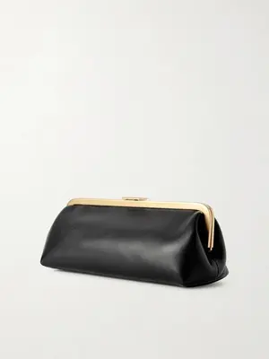 Proenza Schouler Amory Leather Clutch - Black