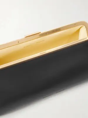 Proenza Schouler Amory Leather Clutch - Black