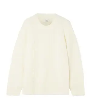 Loulou De Saison Dakota Ribbed Cashmere Sweater