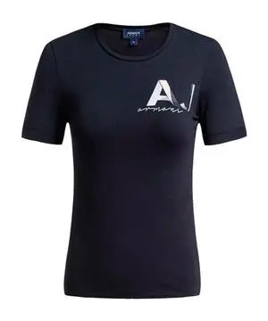 Emporio Armani Logo T-shirt - Black