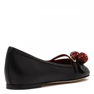 Valentino Garavani Cherry Detail Ballet Flats