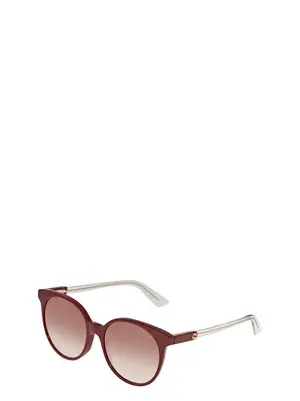 Gucci Round Frame Sunglasses - Brown