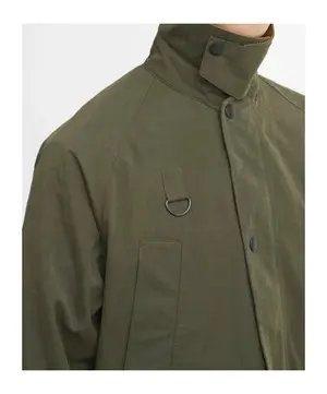 Barbour Corduroy Collar Plaid Lined Jacket