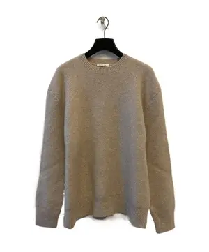 THE ROW The Row Crew Neck Cashmere Sweater Brown
