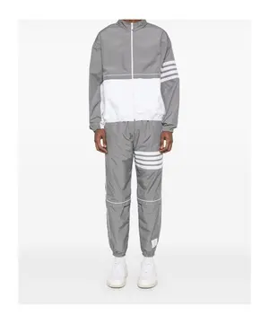 Thom Browne 4-bar Stripe Detailed Track Trousers