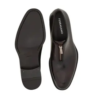 FERRAGAMO Zip Derby Shoes