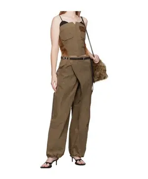 Andersson Bell Cropped Bustier Top