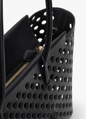Alaïa Neo Mina 32 Zipped Tote Bag
