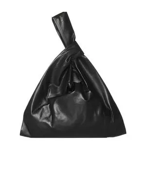 Nanushka Logo Embossed Tote Bag - Black