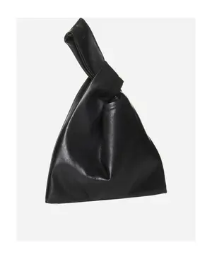 Nanushka Logo Embossed Tote Bag - Black
