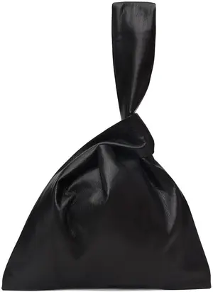 Nanushka Logo Embossed Tote Bag - Black