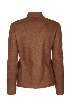 Loro Piana Long-sleeved Stand Collar Jacket