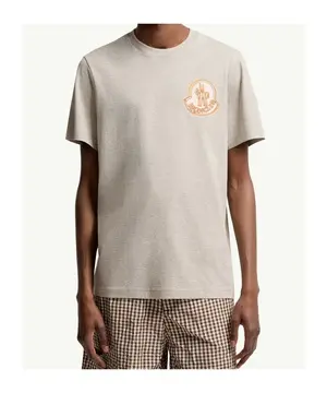 Moncler Logo Printed Crewneck T-shirt