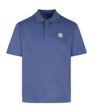Moncler Logo Patch Polo Shirt