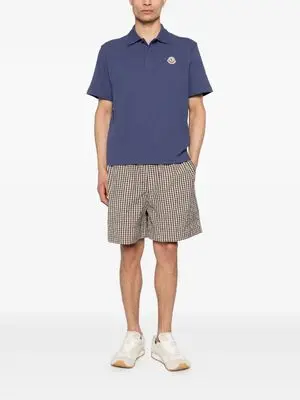 Moncler Logo Patch Polo Shirt