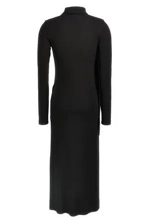 TOTEME Overlapped Jersey Scarf Dress