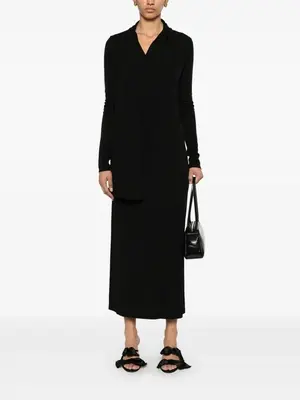 TOTEME Overlapped Jersey Scarf Dress