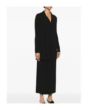TOTEME Overlapped Jersey Scarf Dress