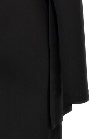 TOTEME Overlapped Jersey Scarf Dress