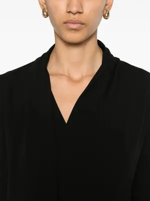 TOTEME Overlapped Jersey Scarf Dress