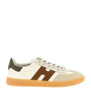 Hogan Cool Lace-up Sneakers With Contrasting Inserts