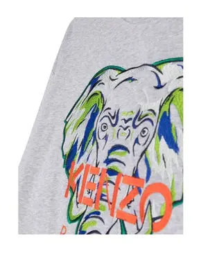 Kenzo Pattern Splicing Sweater