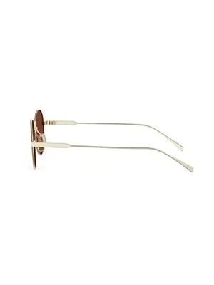 Celine Round Frame Sunglasses - Brown