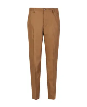 PT TORINO Mid-rise Tapered-leg Trousers