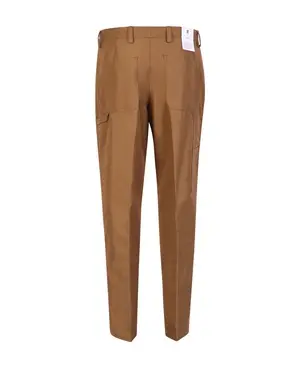 PT TORINO Mid-rise Tapered-leg Trousers