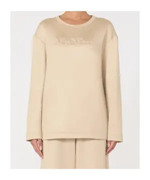 Max Mara Crewneck Long-sleeved Sweatshirt - No