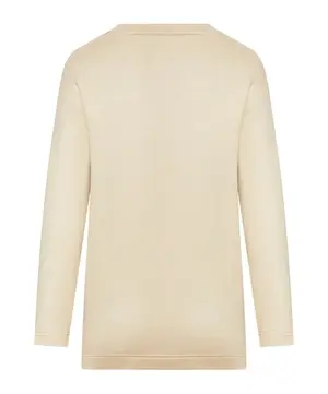 Max Mara Crewneck Long-sleeved Sweatshirt - No